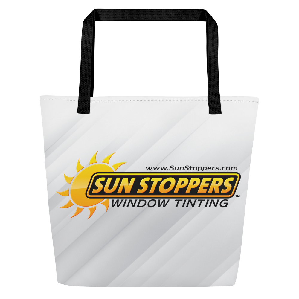 Large Beach Tote with pocket - light version | Sun Stoppers Dealer Store